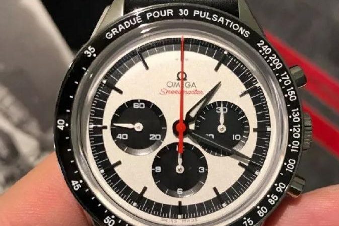 Black Leather Straps Omega Speedmaster Replica Watches UK | Luxury ...